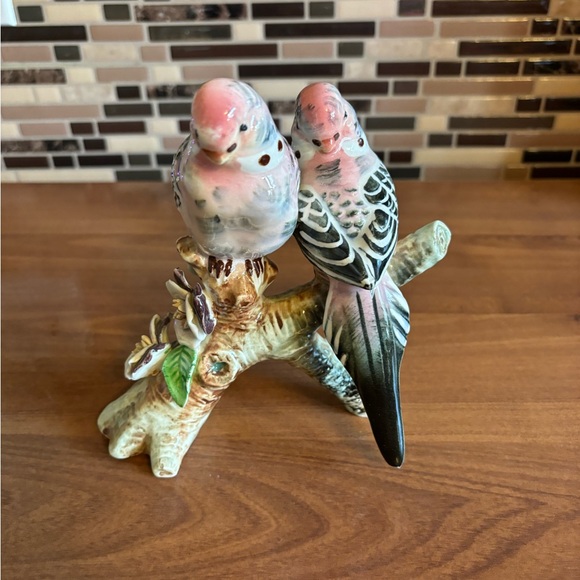 Accents | Vintage Pair Of Parakeets Figurine | Poshmark